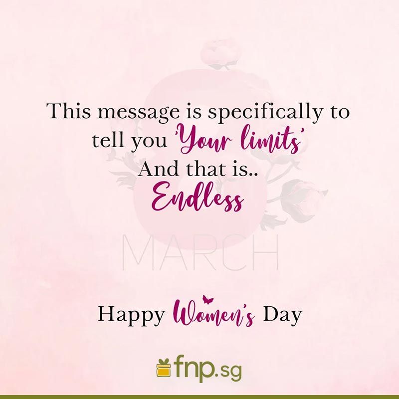 50+ Women's Day Quotes, Wishes and Messages - FNP SG