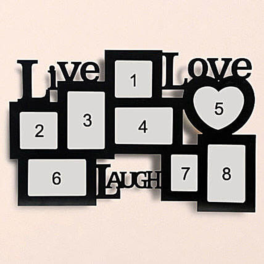 Online Personalized Live Love Laugh Frames Gift Delivery in Singapore - FNP