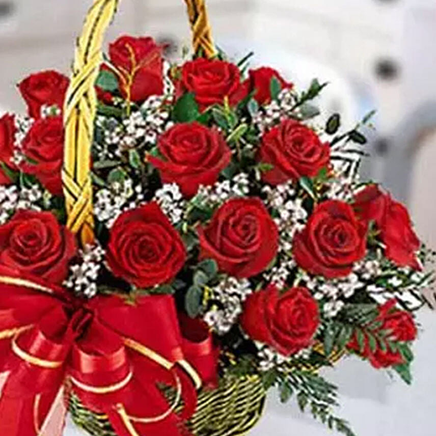 Online 30 Red Roses Arrangement Gift Delivery in Singapore - FNP