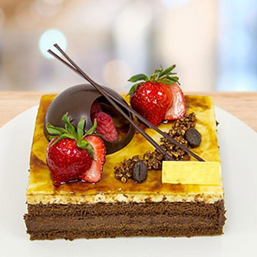 Online Coffee Break Cake 5 inches Gift Delivery in Singapore - FNP