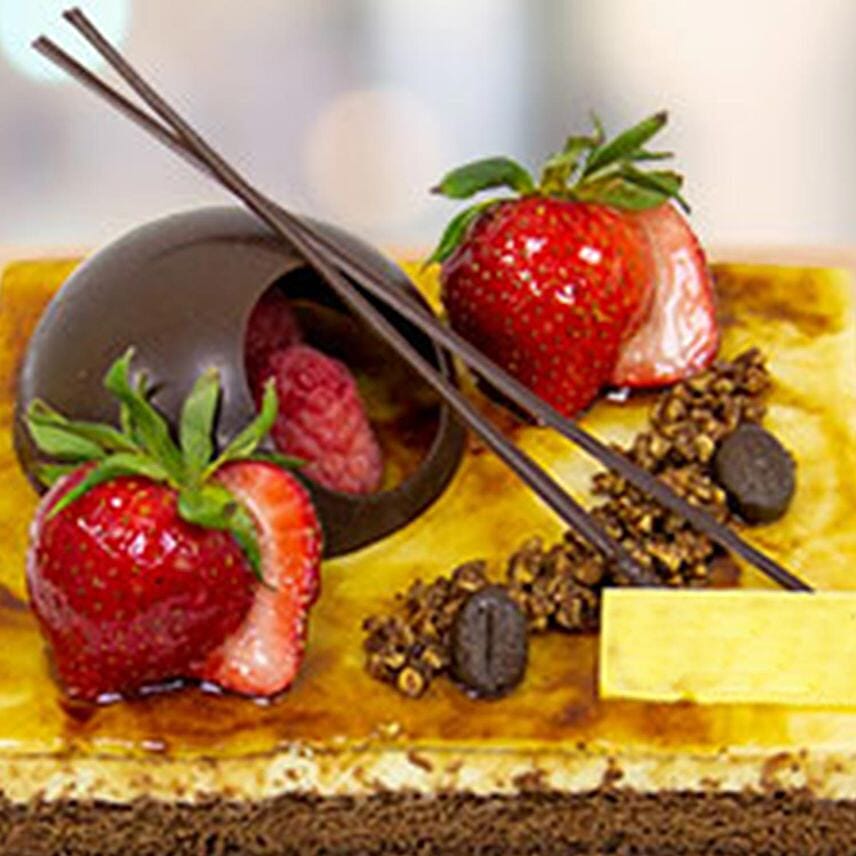 Online Coffee Break Cake 5 inches Gift Delivery in Singapore - FNP