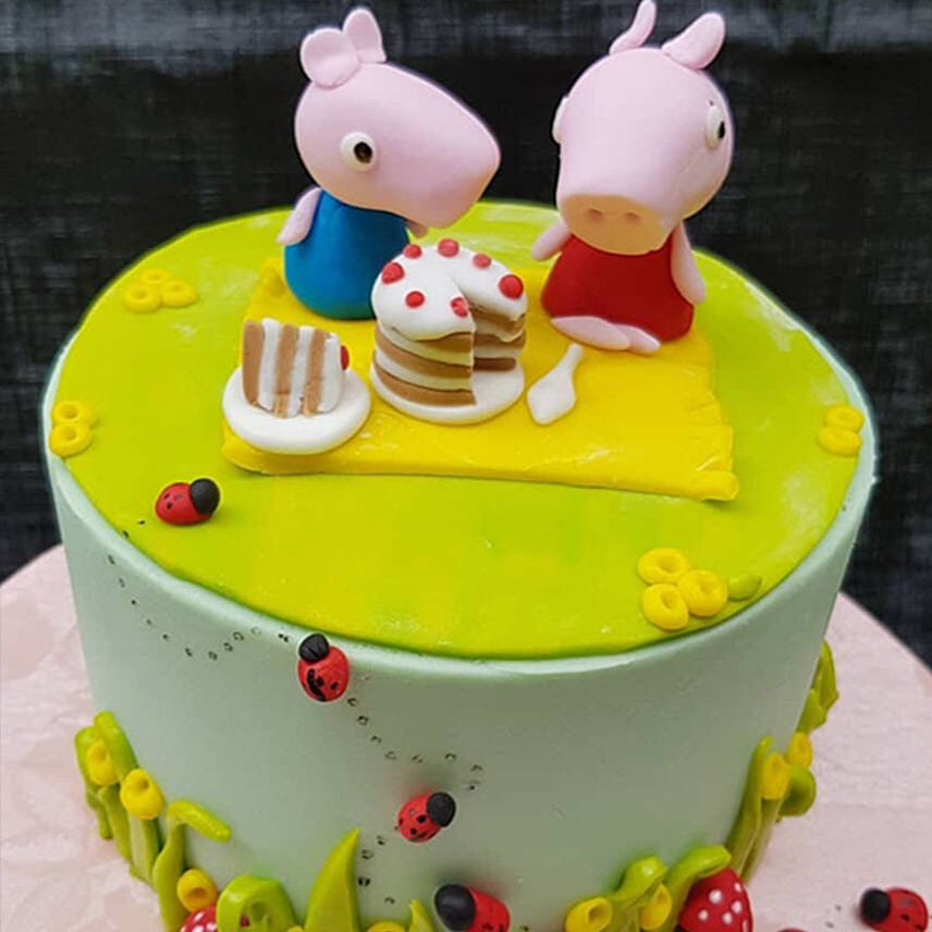 Online Peppa Pig Chocolate Cake Gift Delivery in Singapore - FNP