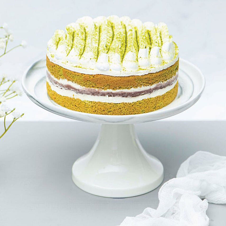 Online Infused Premium Matcha Red Bean Cake Gift Delivery in Singapore ...