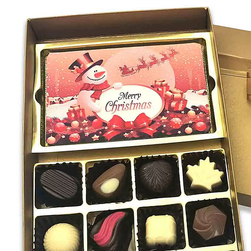 Online Designer Christmas Chocolate Box Gift Delivery in Singapore - FNP