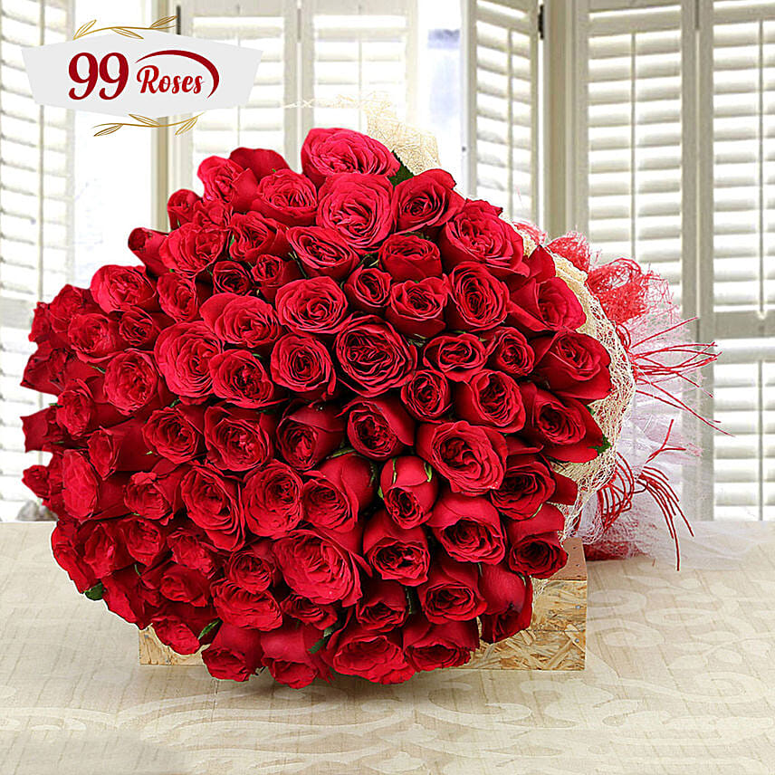 99 roses Bouquet | 99 Roses Delivery Singapore - FNP SG