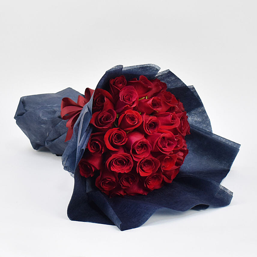 Online 35 Red Roses Bouquet Gift Delivery in Singapore - FNP