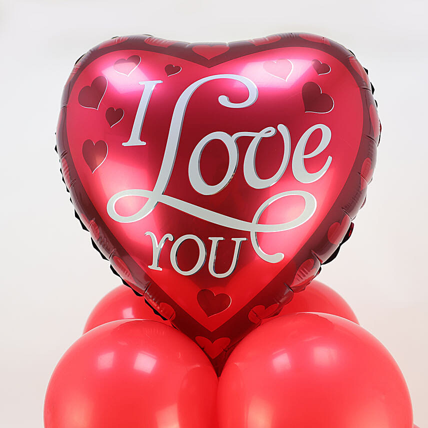 Online Love Balloons Stand Gift Delivery in Singapore - FNP