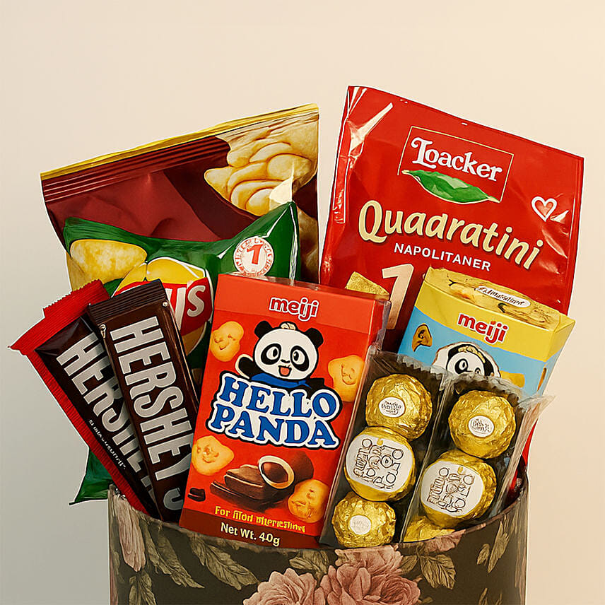 Online Chocolates Snack Treat Gift Hamper Gift Delivery in Singapore - FNP