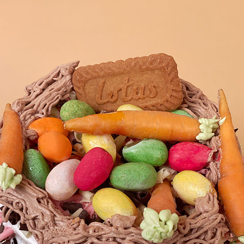 Online Easter Special Chocolate Sponge Cake 5 Inches Gift Delivery in ...