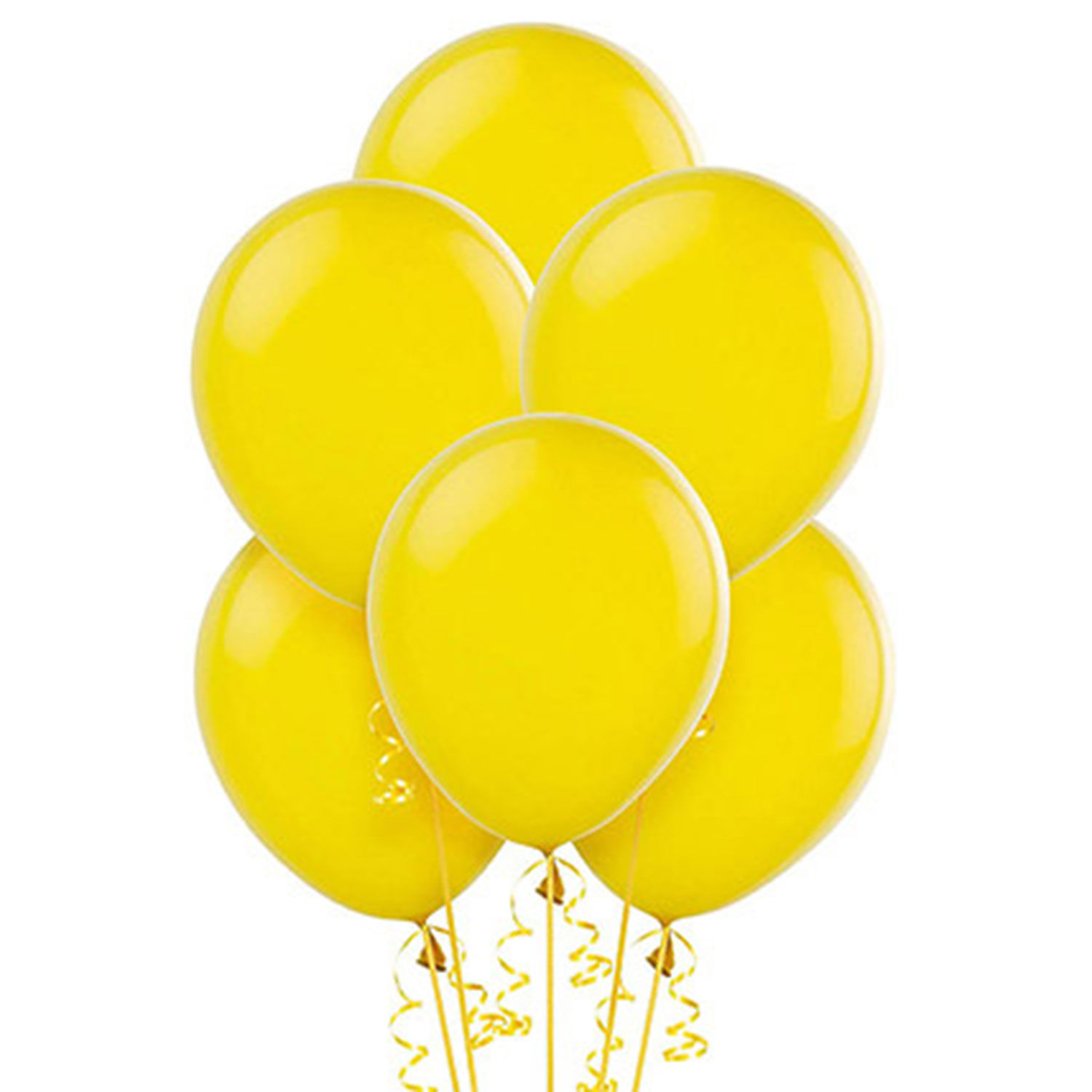 Online Yellow Helium Balloons Gift Delivery in Singapore - FNP