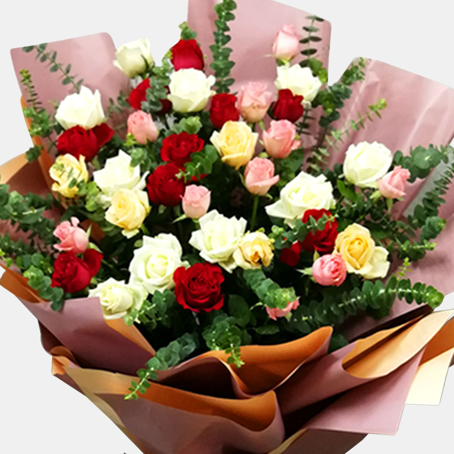 Online 38 Roses Bunch Gift Delivery in Singapore - FNP