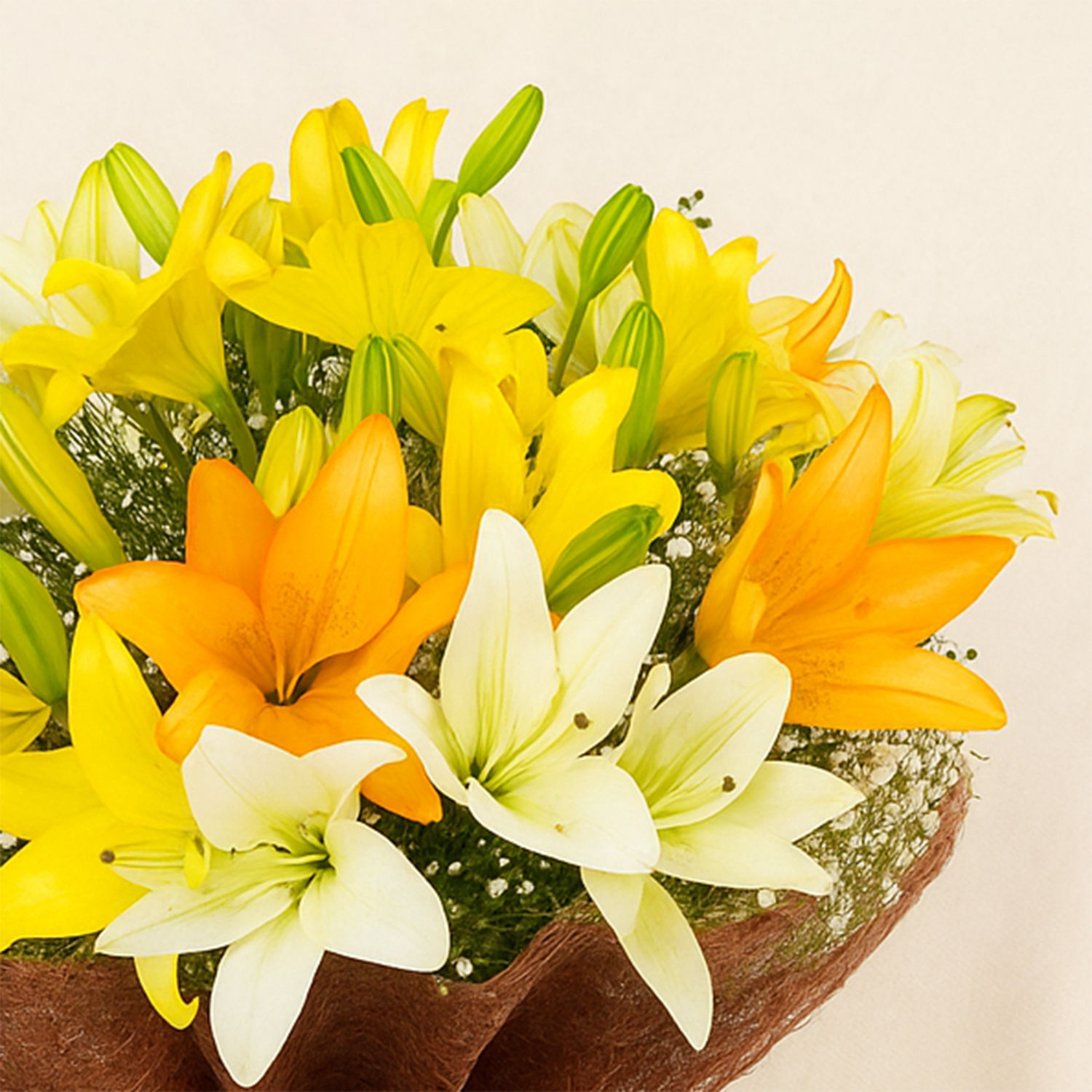 Online Asiatic Lilies Bunch Gift Delivery in Singapore - Ferns N Petals
