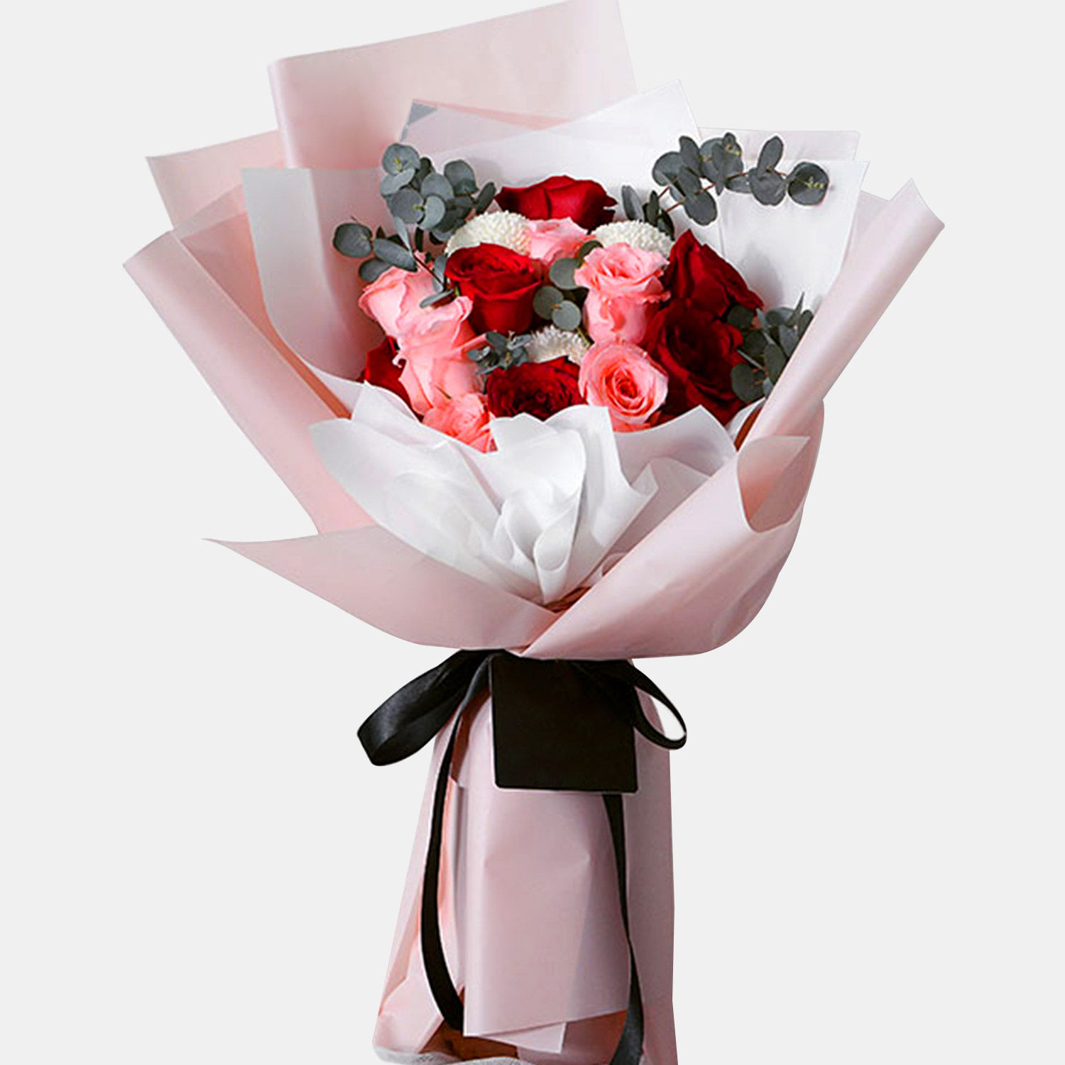 Online Bouquet of 12 Roses Gift Delivery in Singapore - Ferns N Petals