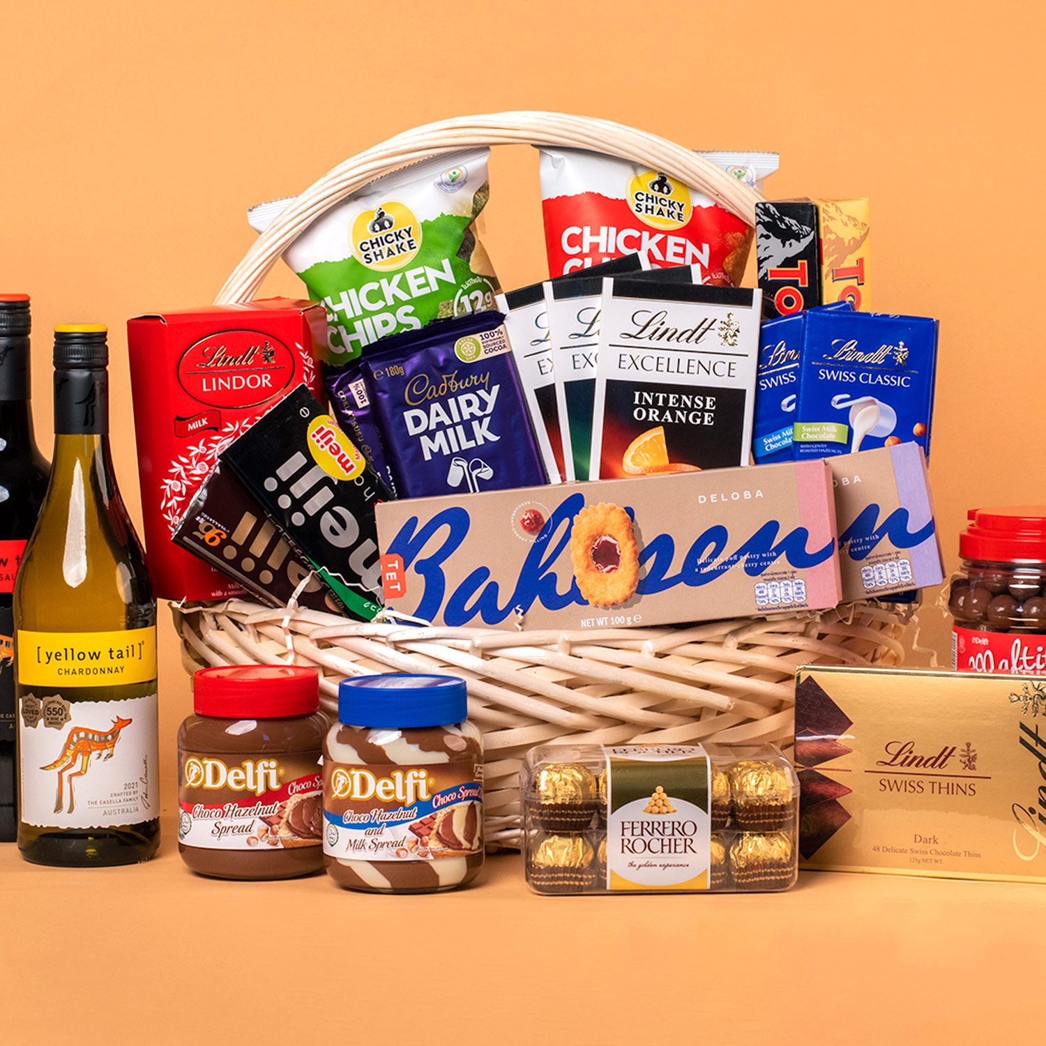 Online Wine & Snacks Hamper Gift Delivery in Singapore - FNP