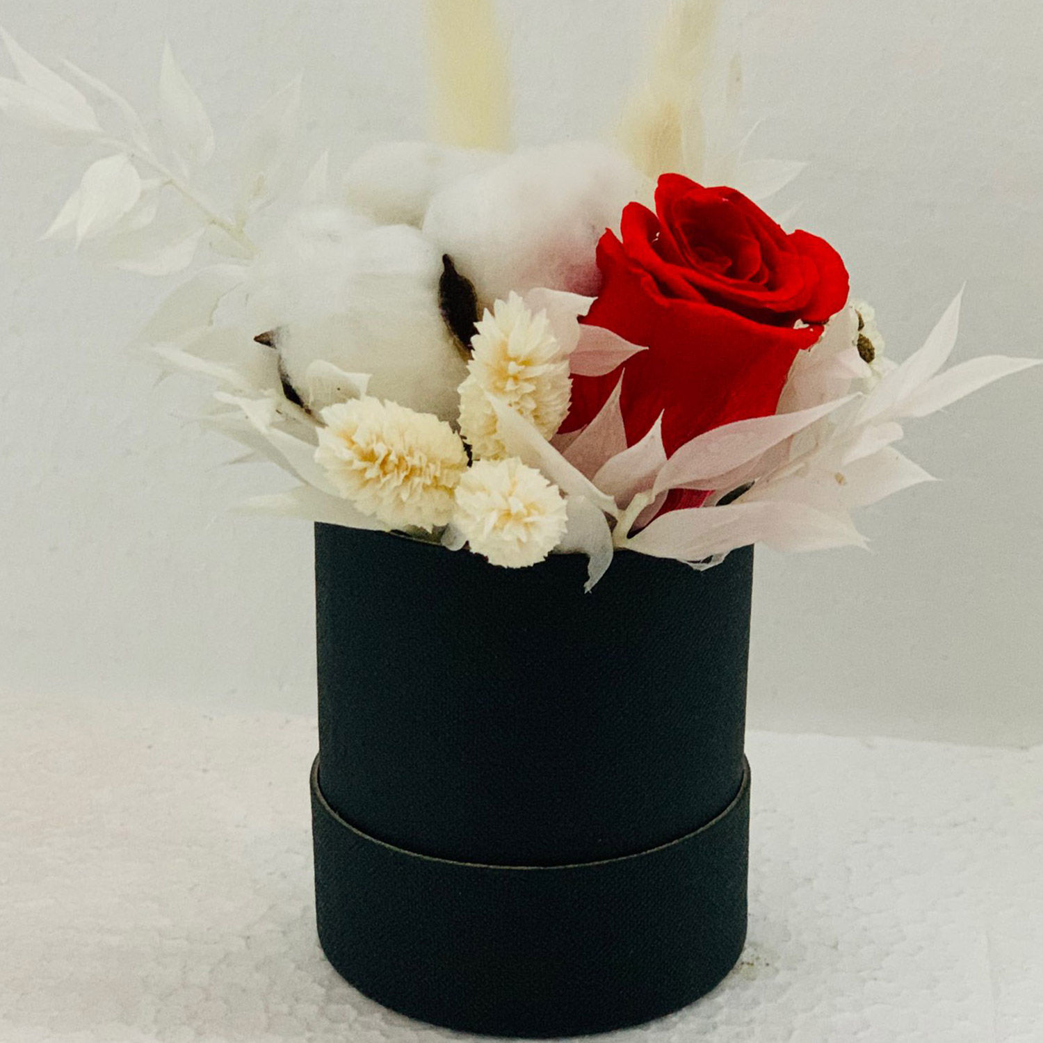 Online Preserved Red Rose Box Gift Delivery in Singapore - FNP