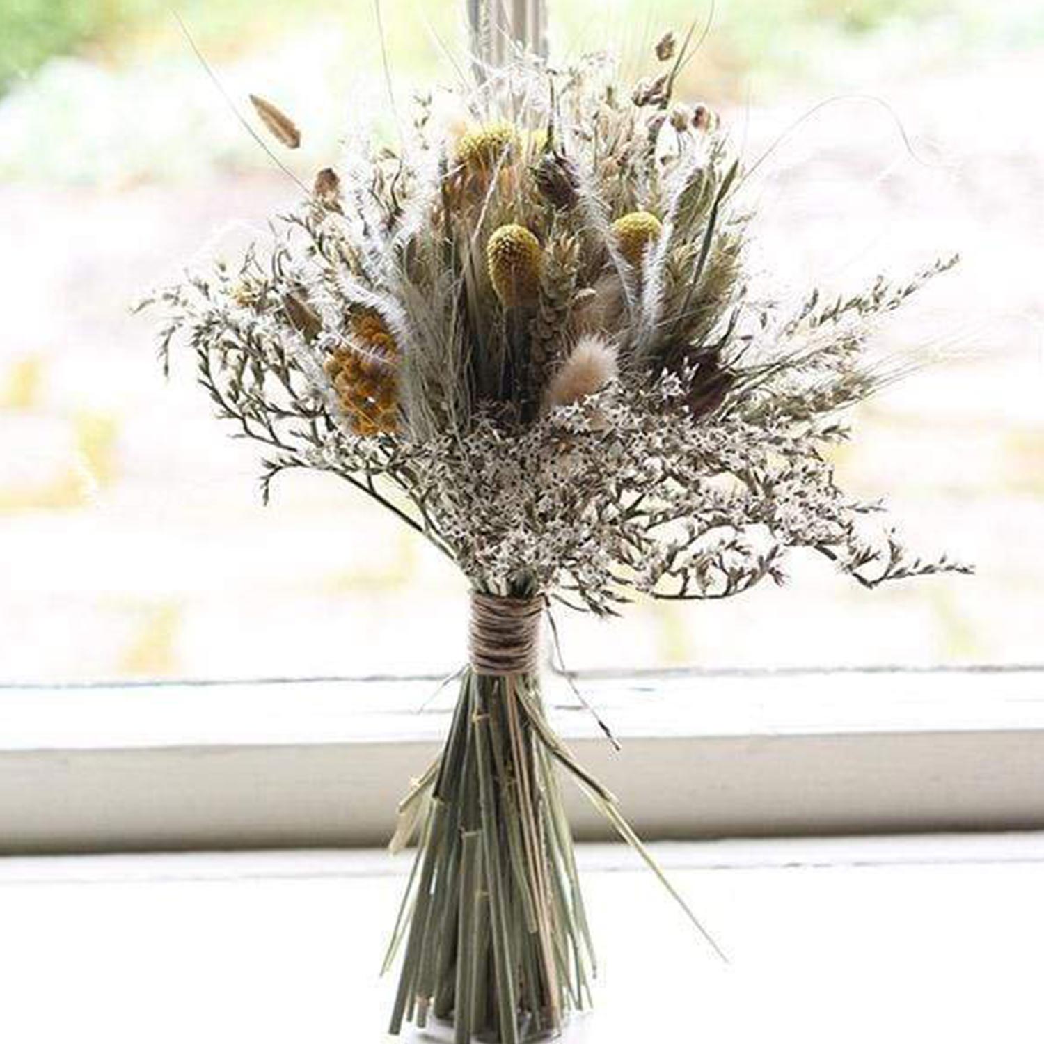 Online Bridal Mini Dried Flower Posy Gift Delivery in Singapore - FNP
