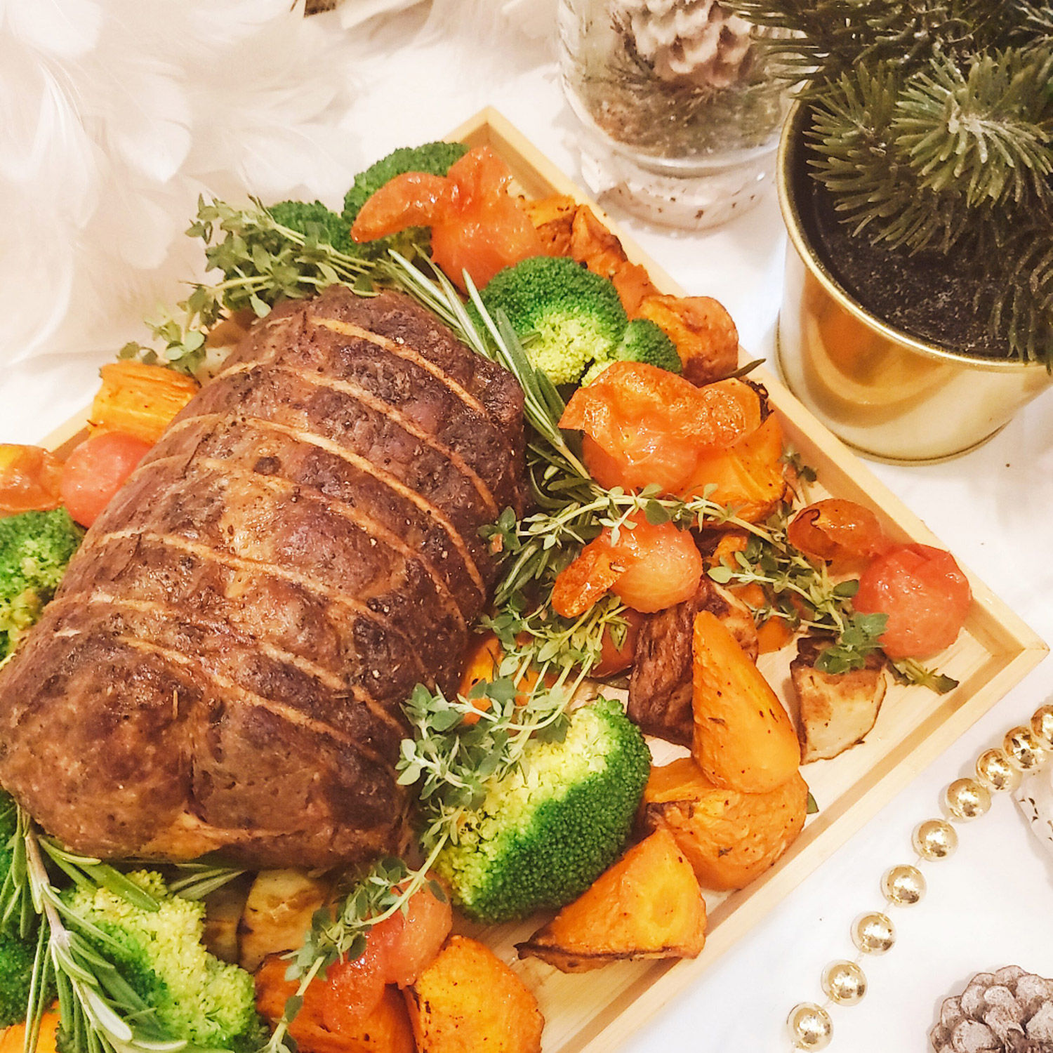 Online Little House Roast Beef Platter Gift Delivery in Singapore - FNP