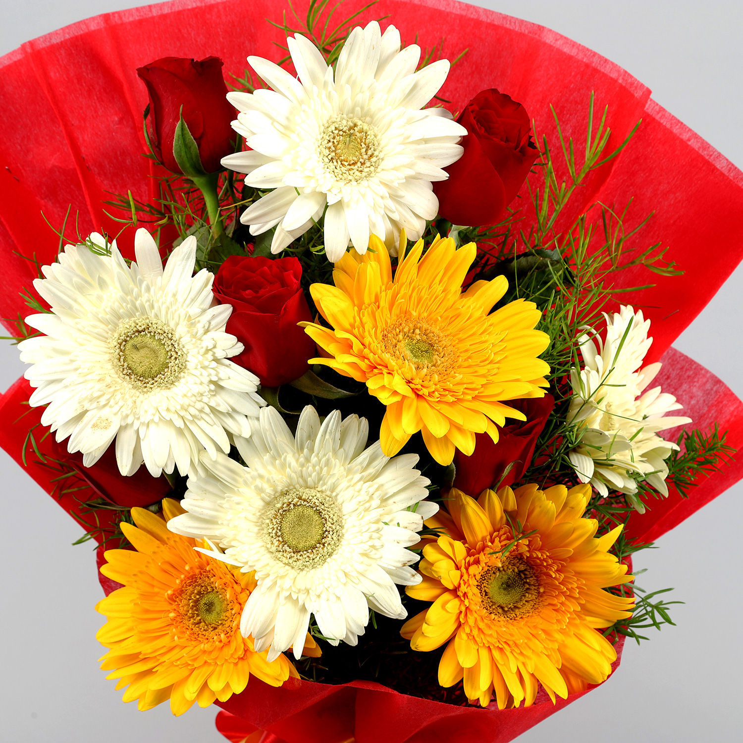 Online Elegant Gerbera Bouquet Gift Delivery in Singapore - FNP