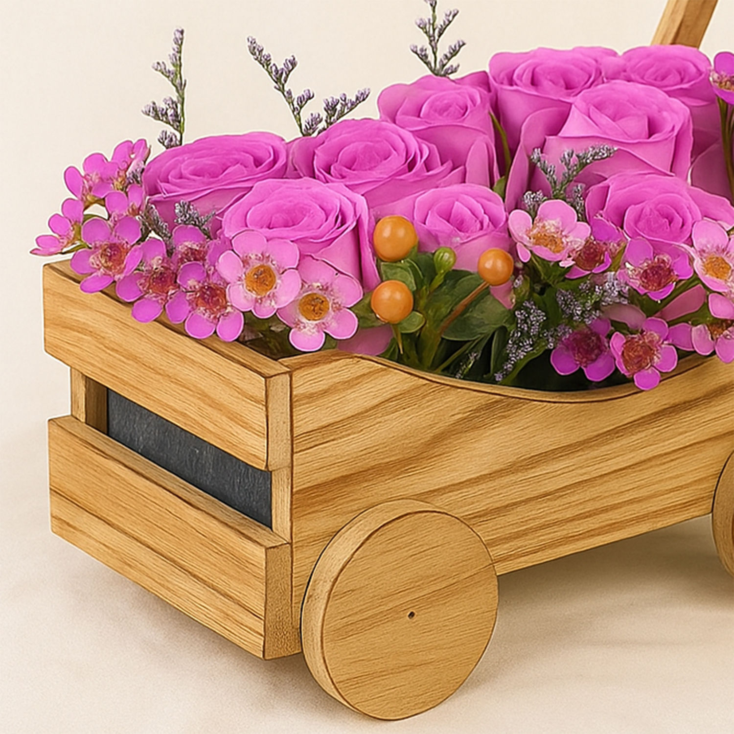 Online Purple Roses Arrangement In Cart Gift Delivery in Singapore ...