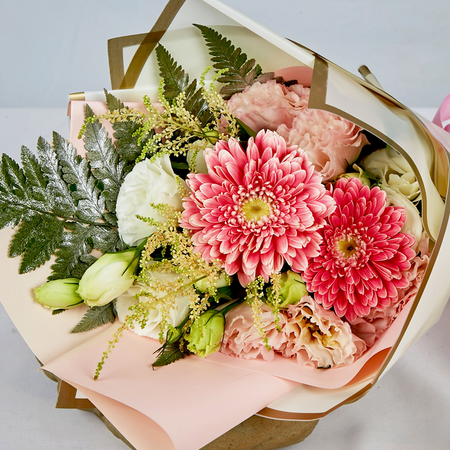 Online Dignified Mixed Flowers Bouquet Gift Delivery in Singapore - FNP