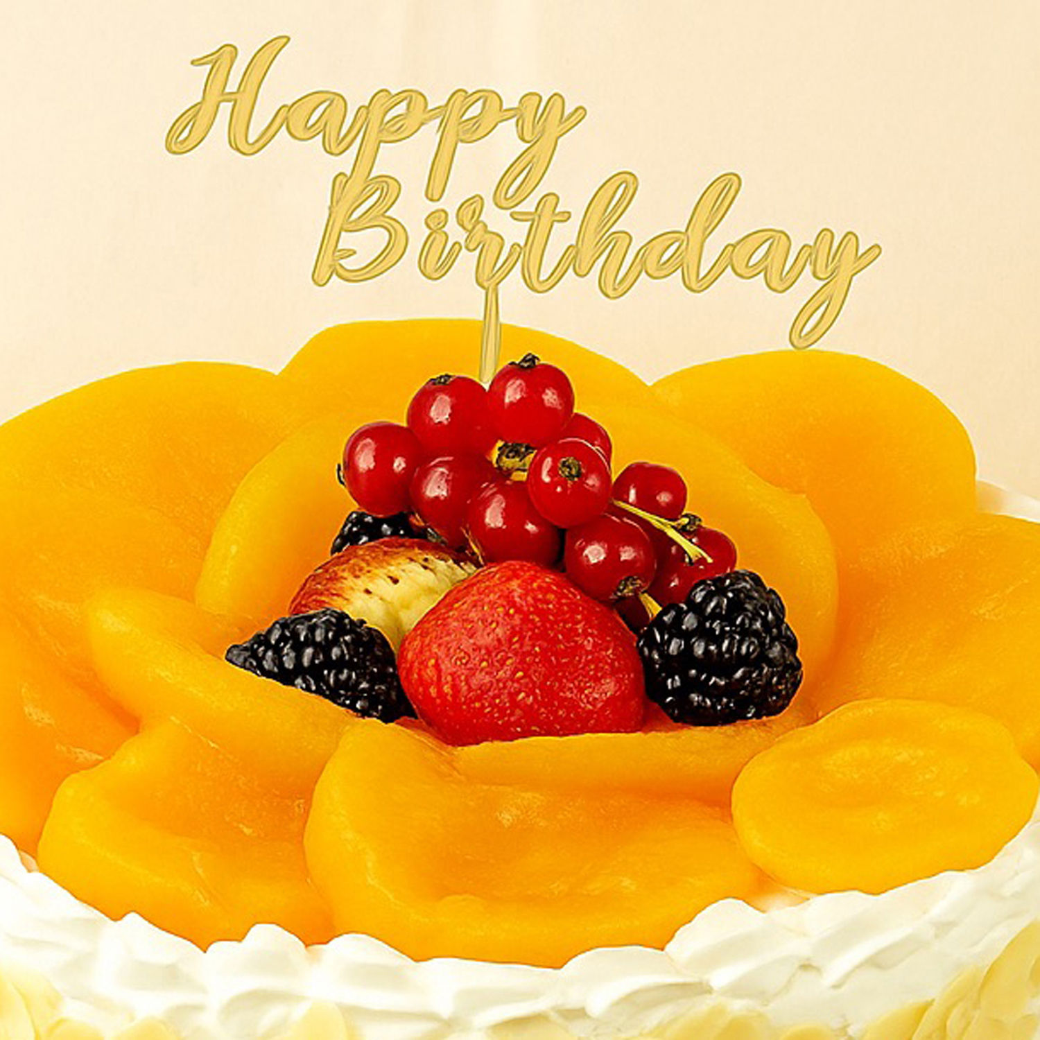 Online Happy Birthday Fruit Cake Gift Delivery in Singapore - FNP